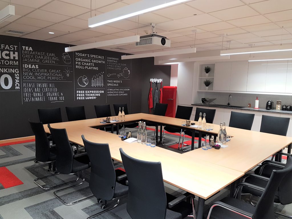 Office Feature Wall Ideas - Graphic Signs